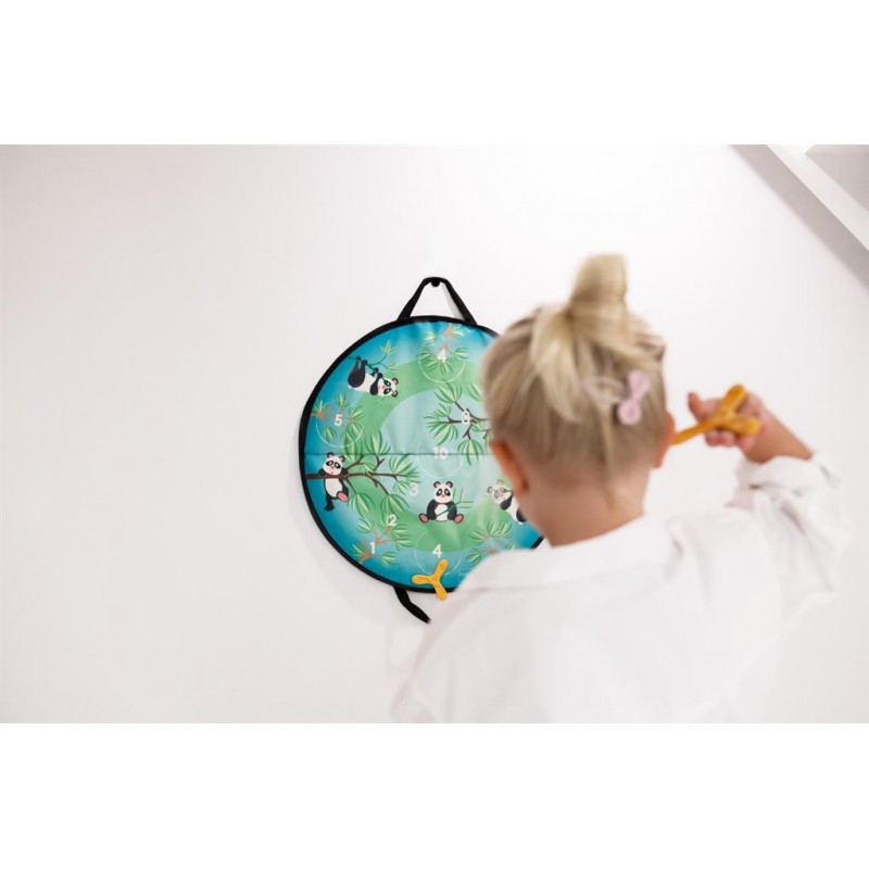 Disker Game magnétique panda de Scratch | Poisson d'Avril